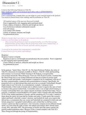 Intersectionality - Notes - Gender and Sport Intersectionality: why ...