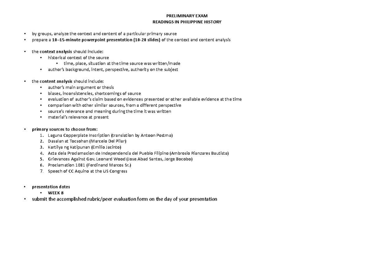 Acta dela Proclamacion de Independencia del Pueblo Filipino (Ambrosio ...
