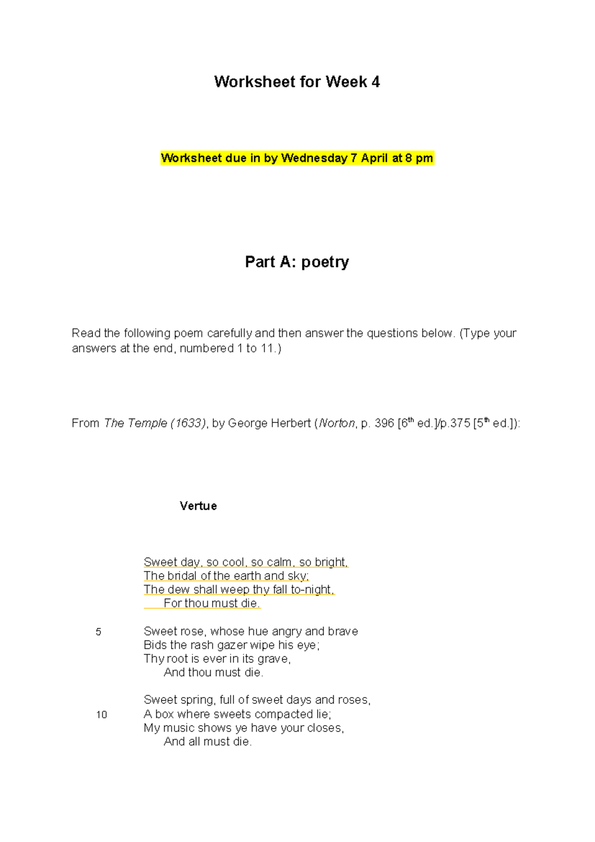 Week 4 prac completed - Weekly tutorial questions to understand content ...