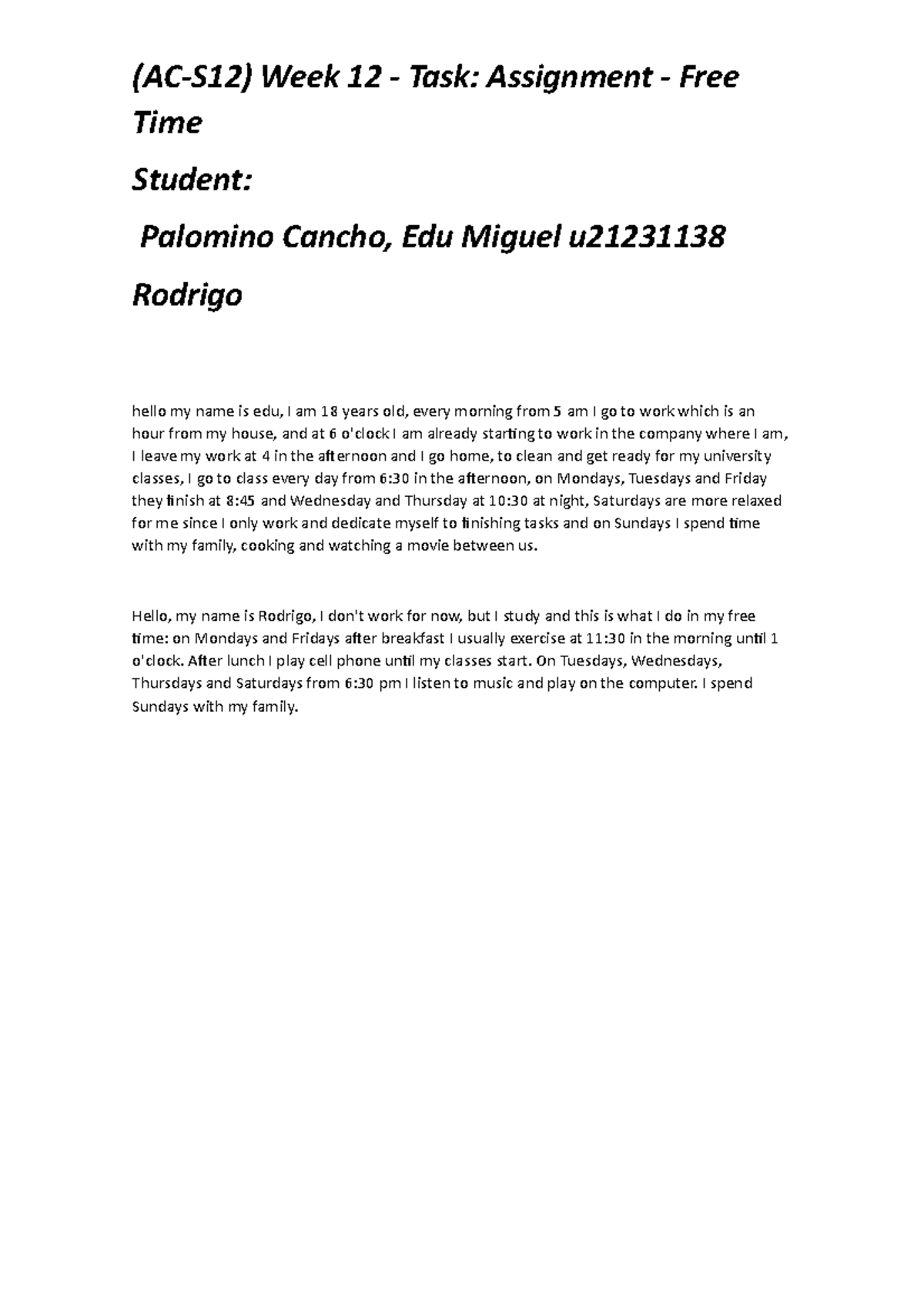 Week12 palomino Edu - trabajo de ingles de este mismo año amen - (AC ...