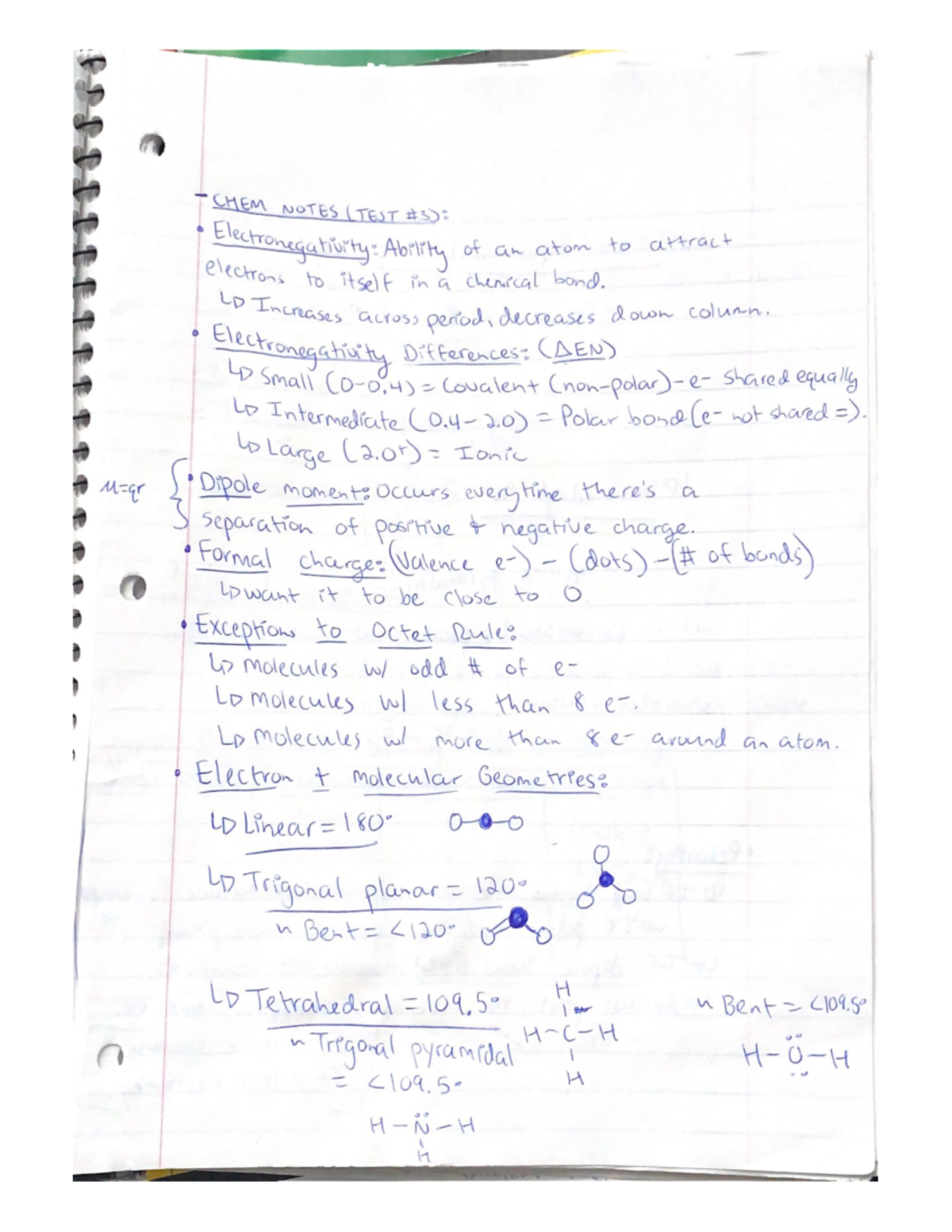Electronic and molecular configurations, hybridization and valence bond ...