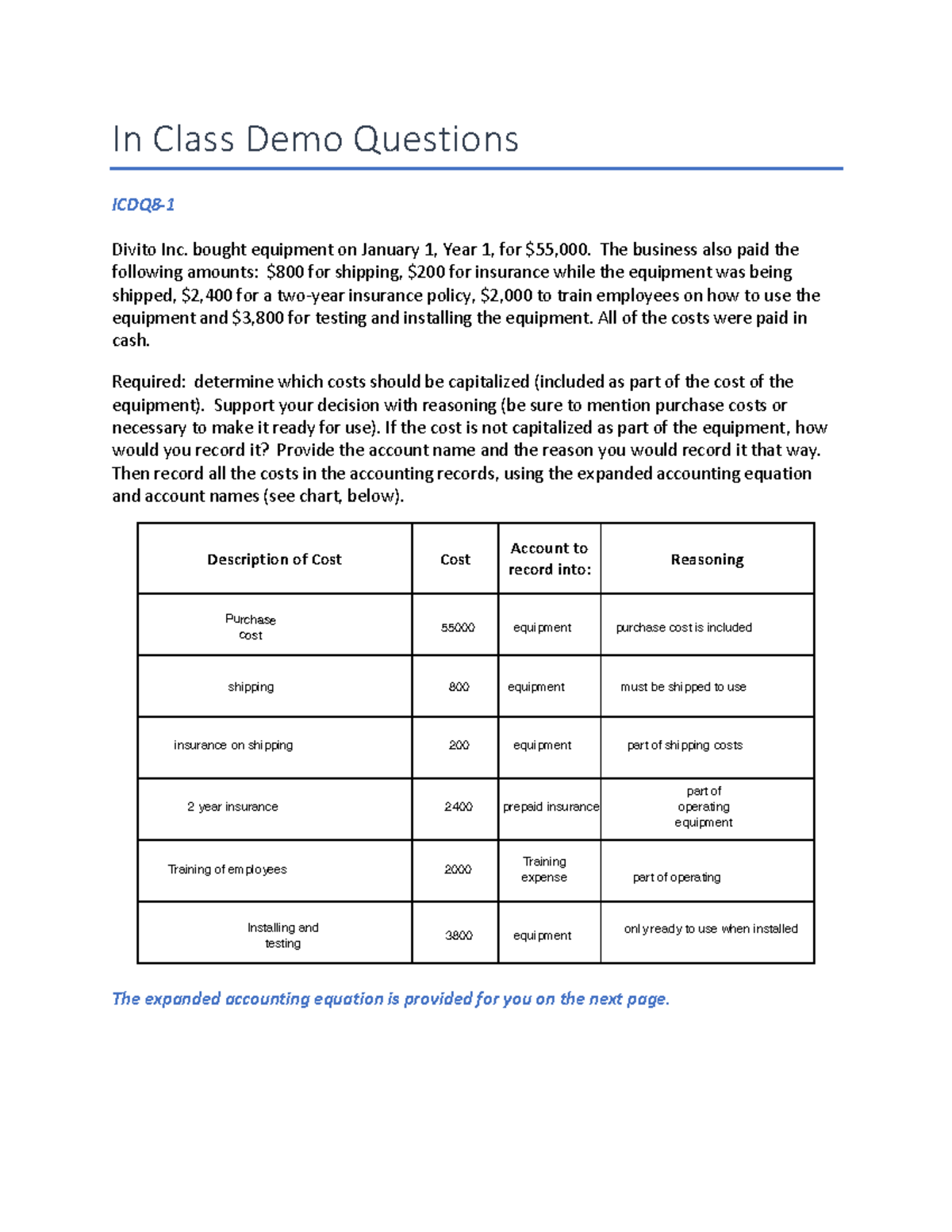 Chapter 8 - In Class Demo Questions - W2023 - In Class Demo Questions ...