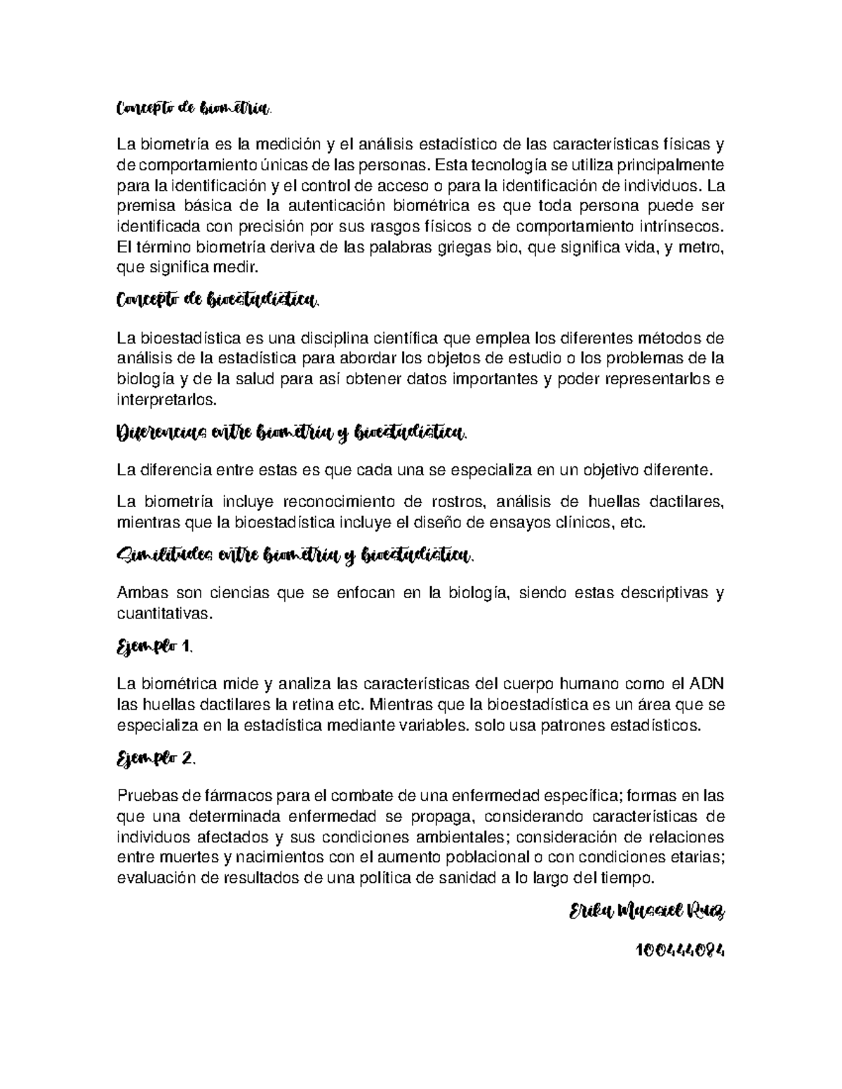 Mapa Mental Bases para el Análisis Biometrico - Concepto de biometría ...