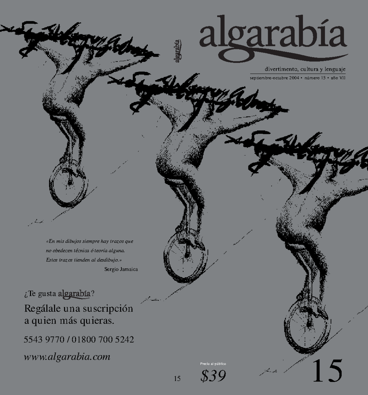 Algarabia 15 - para recrear tu intelecto - divertimento , cultura y ...