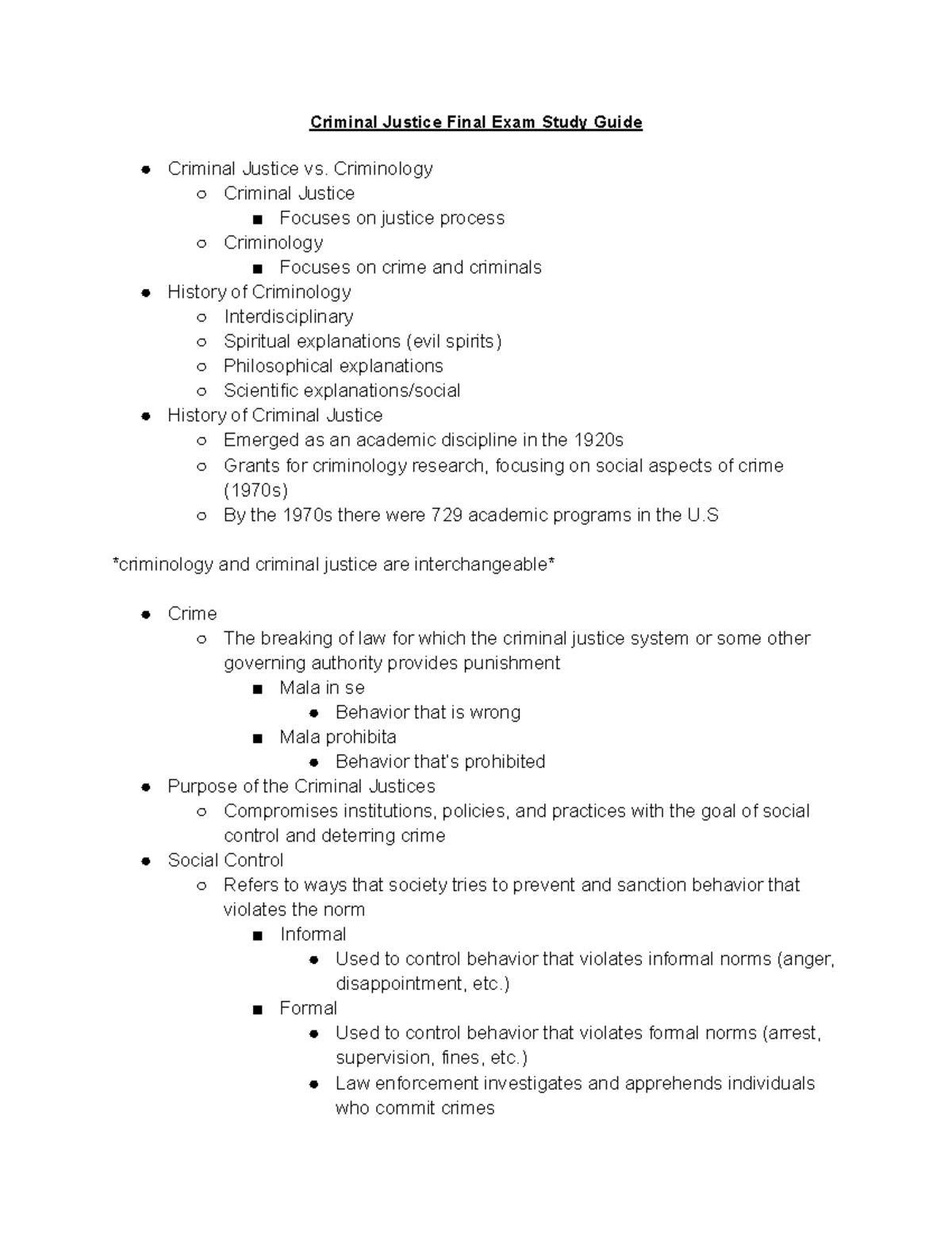 Criminal Justice Final Exam Study Guide Criminology Criminal Justice criminal-justice-final-exam-study-guide-criminology-criminal-justice