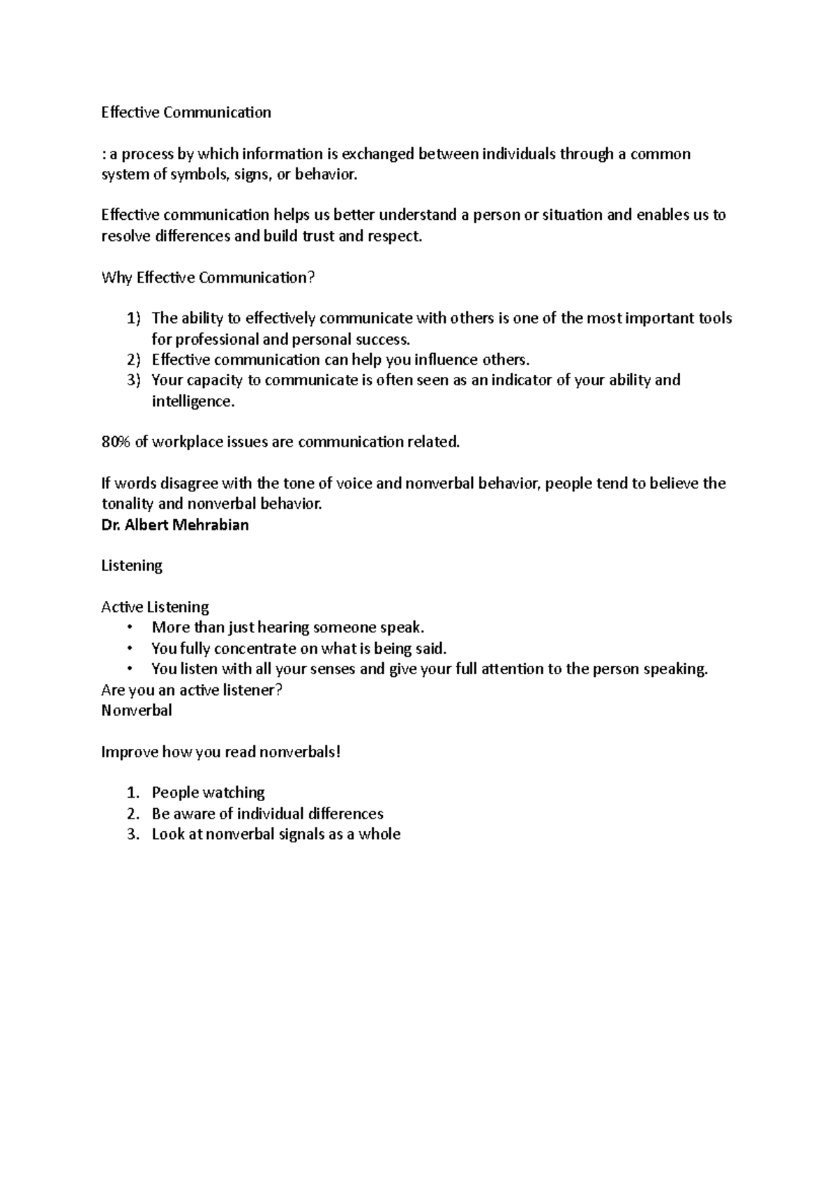 12 Effective Communication - Effective communication helps us better ...