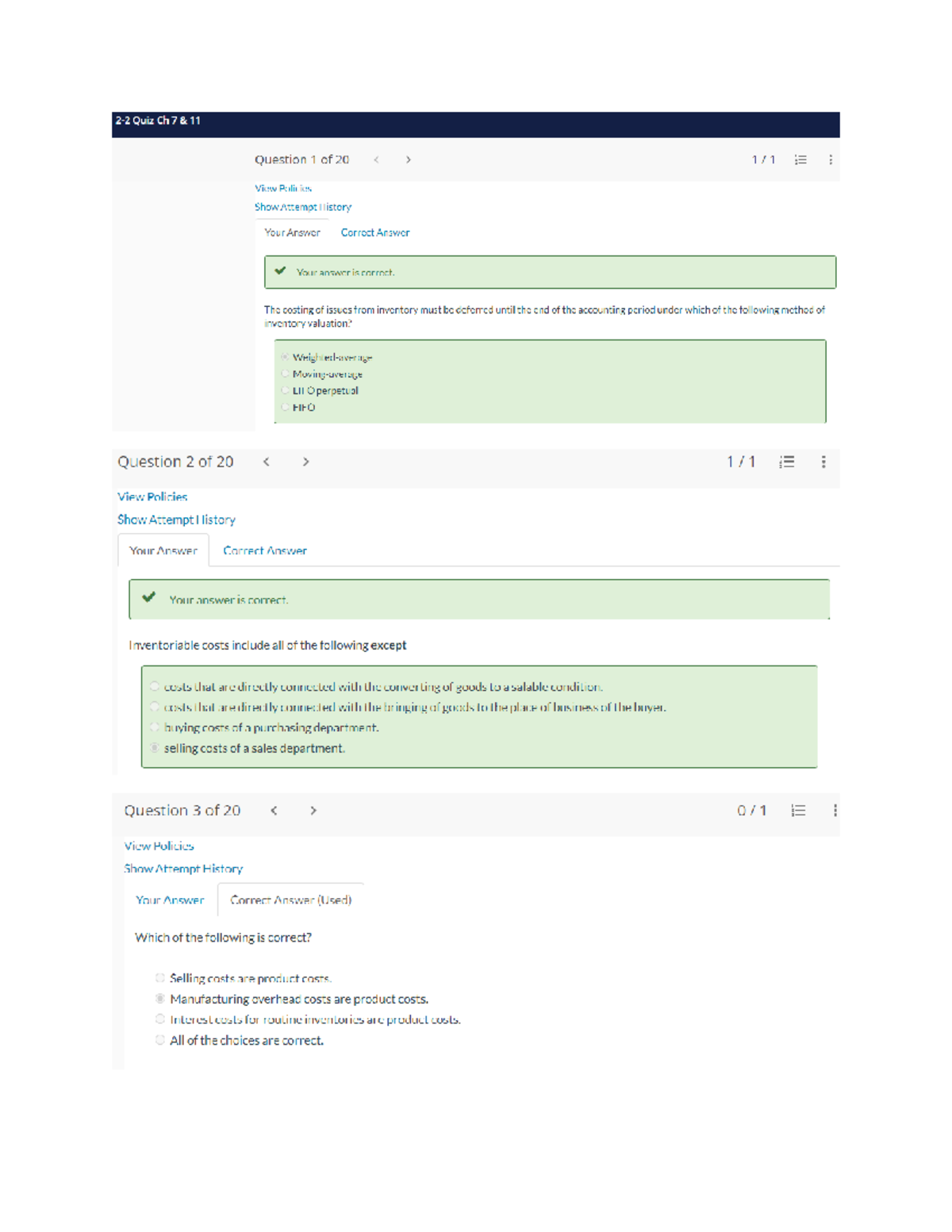 ACC 317 - 2-2 quiz - ACC 317 - 2-2 quiz - ACC-317 - Studocu