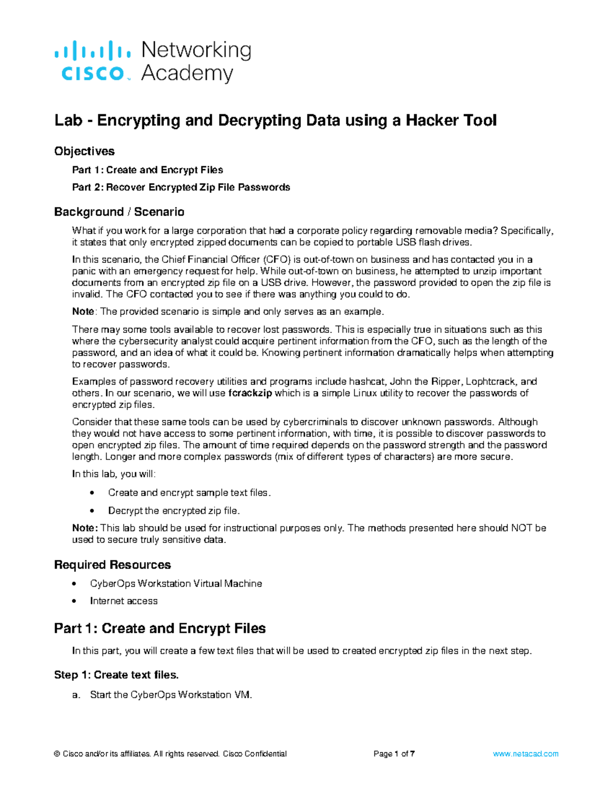 Tabarina M3 - adasdasdasdasdas - Lab - Encrypting and Decrypting Data using a Hacker Tool ...
