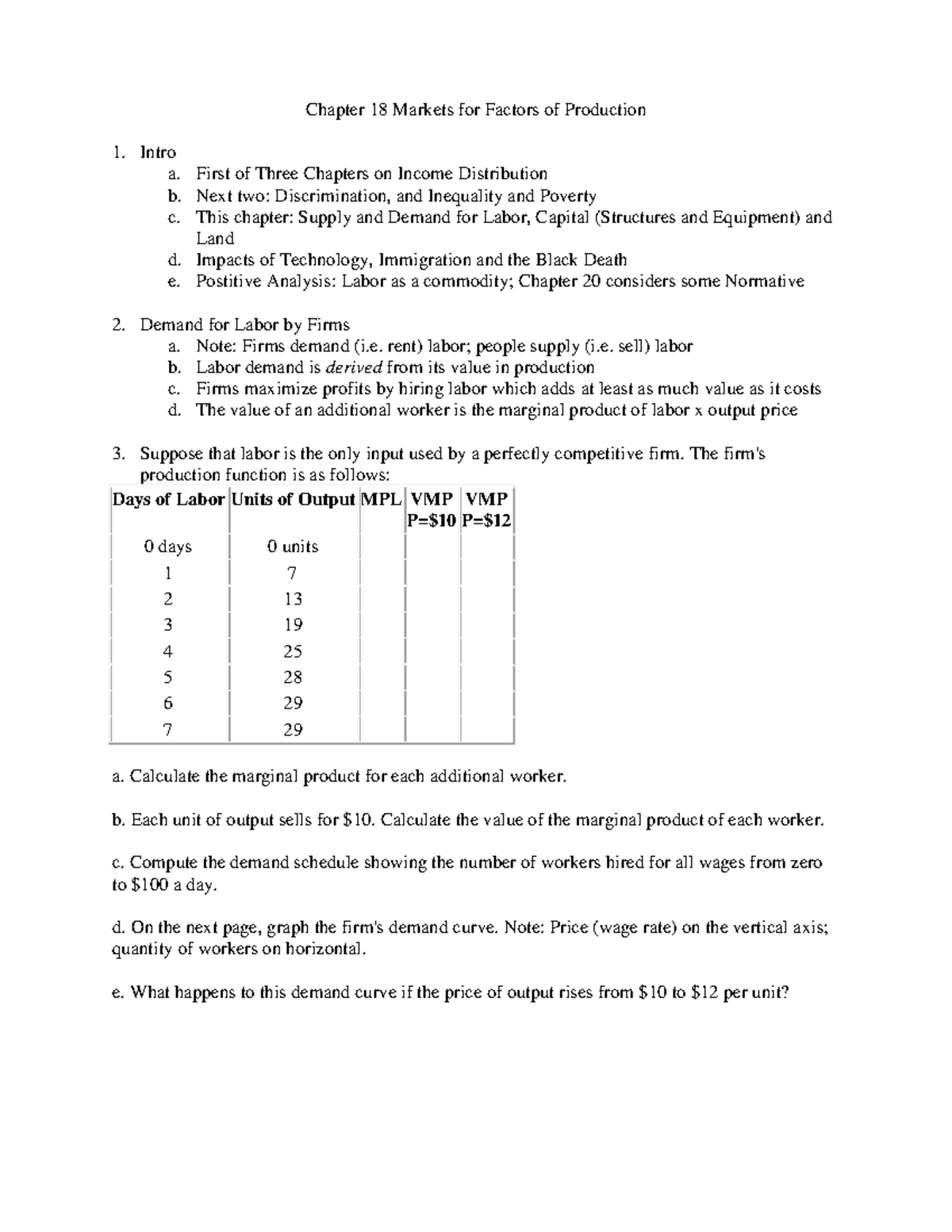 Mankiw Ch 18 - A lecture book for easy language and concepts - Chapter ...