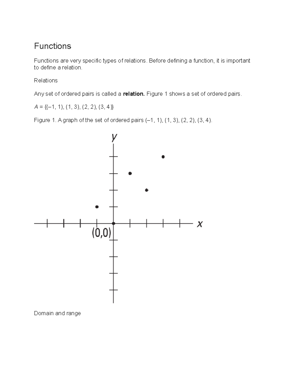 Functions - detailed notes - Functions Functions are very specific ...