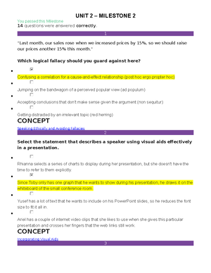 Sophia Workplace communications milestone 1 - UNIT 1 — MILESTONE 1 15 ...