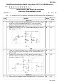 Electronic principles and circuits - BEC303 - VTU - Studocu