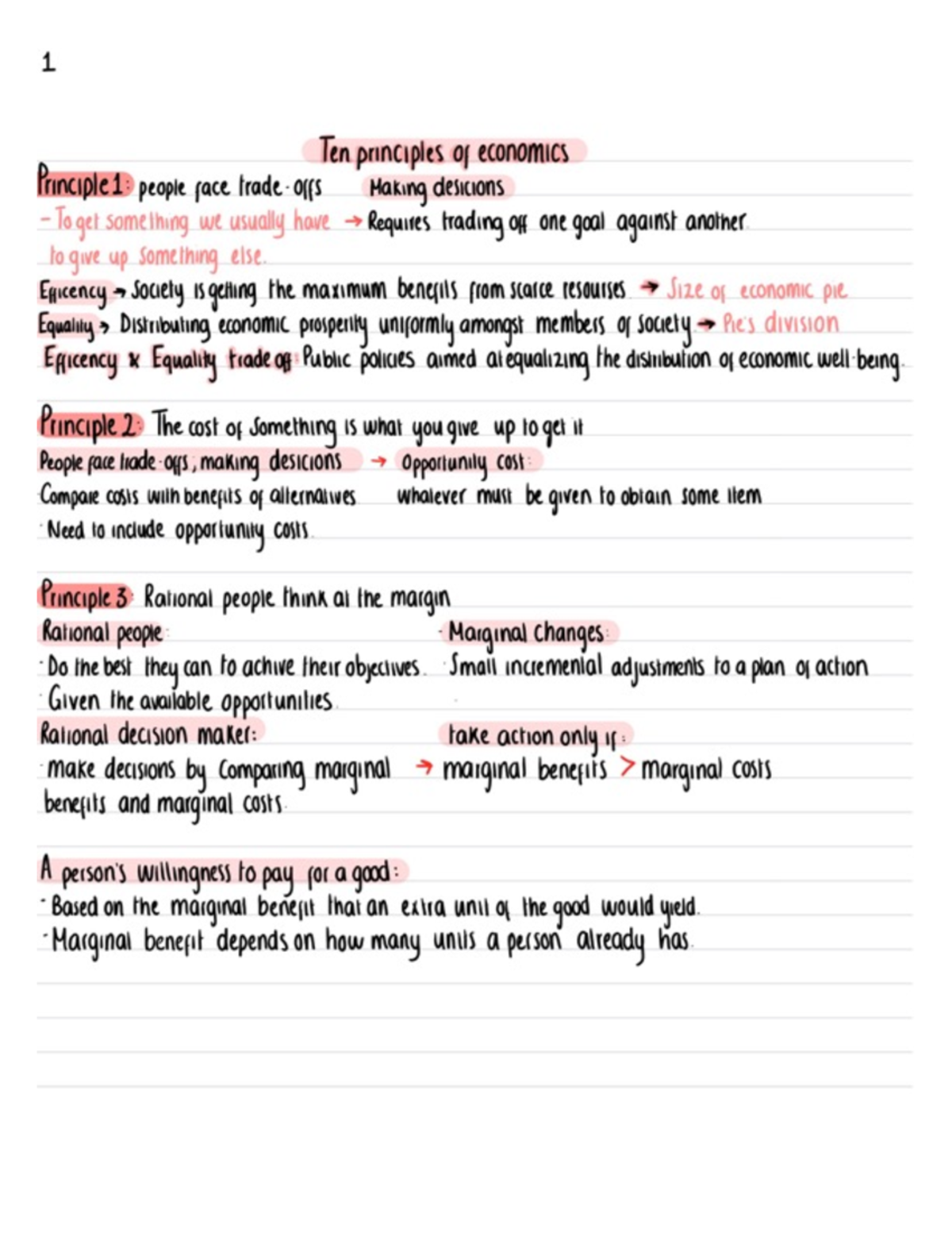 CH 1 ECO - Chapter 1 in Macroeconomics in detail, lecture notes - 1 Ten ...