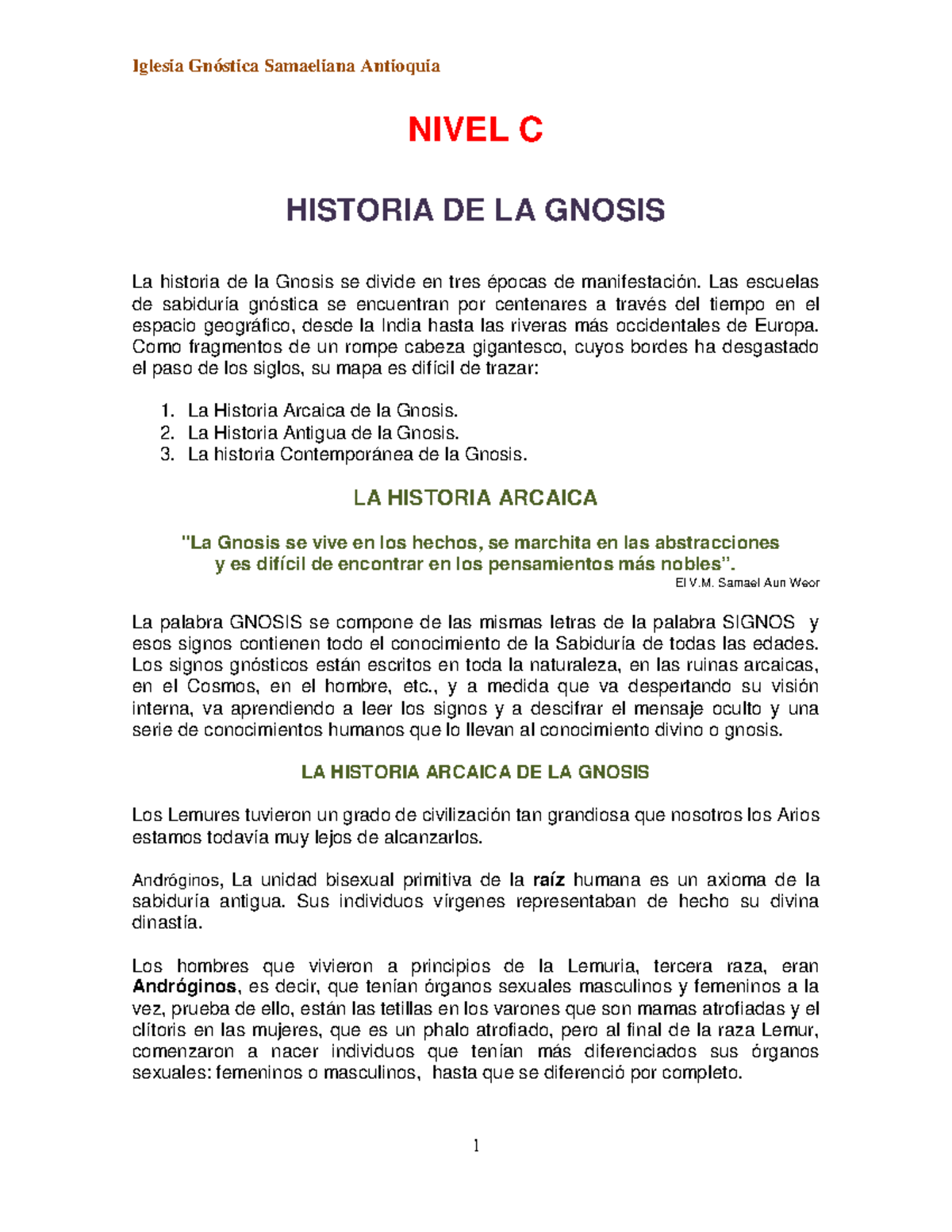 Historia de la Gnosis - Las escuelas de sabiduría gnóstica se ...