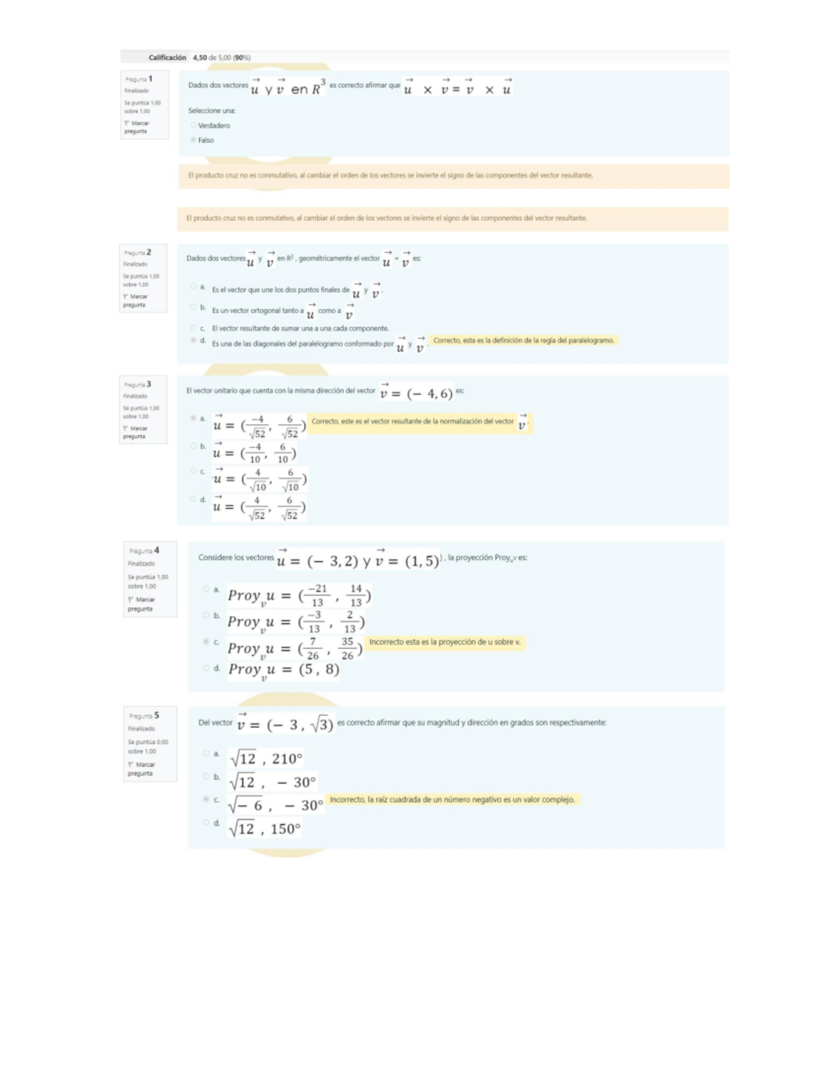 Actividad 3 - vectores y sus caracteristicas - algebra lineal - Studocu