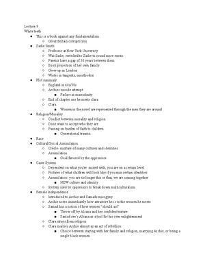 ENG122CS LEcture 16 - Lecture 16 5/31/ Hamid Born in Pakistan, moved to ...