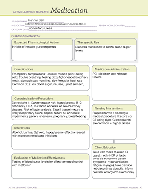 Clozapine (Clozaril) - MEds - ACTIVE LEARNING TEMPLATE: Medication ...