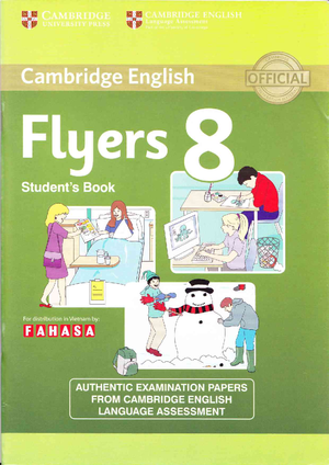 Cambridge Flyers 5 Student Book full - Model Recognization - Studocu
