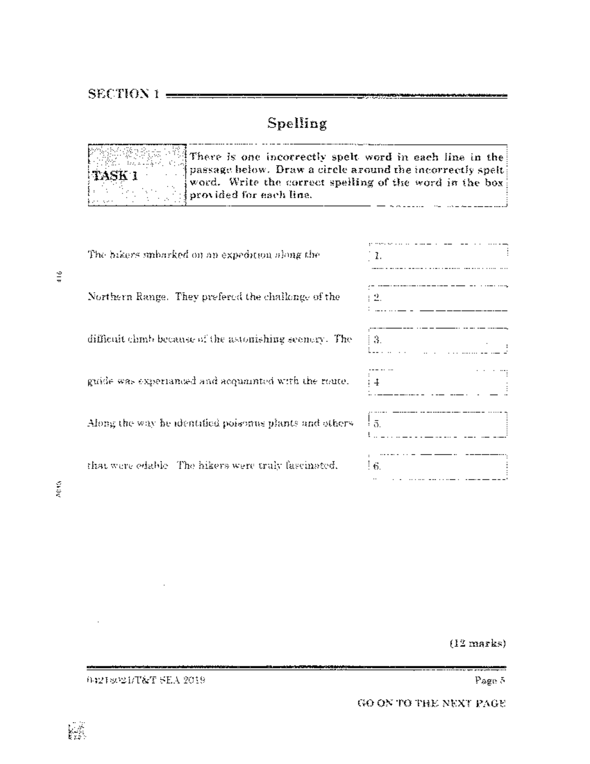 SEA practice papers - Psychology - Studocu