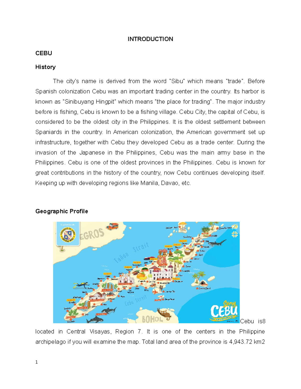 Document eme eme - INTRODUCTION CEBU History The city’s name is derived ...