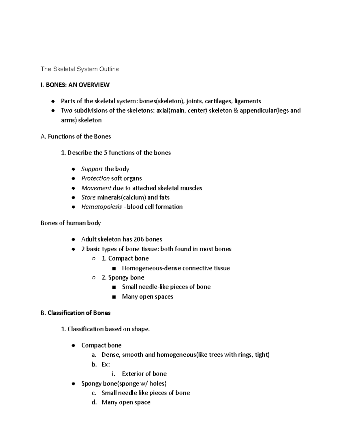 ALHS Lesson 4 - Health science prerequisites course detailed notes ...