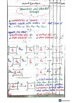 Exams abstract algebra '3m' - Abstract Algebra - Studocu