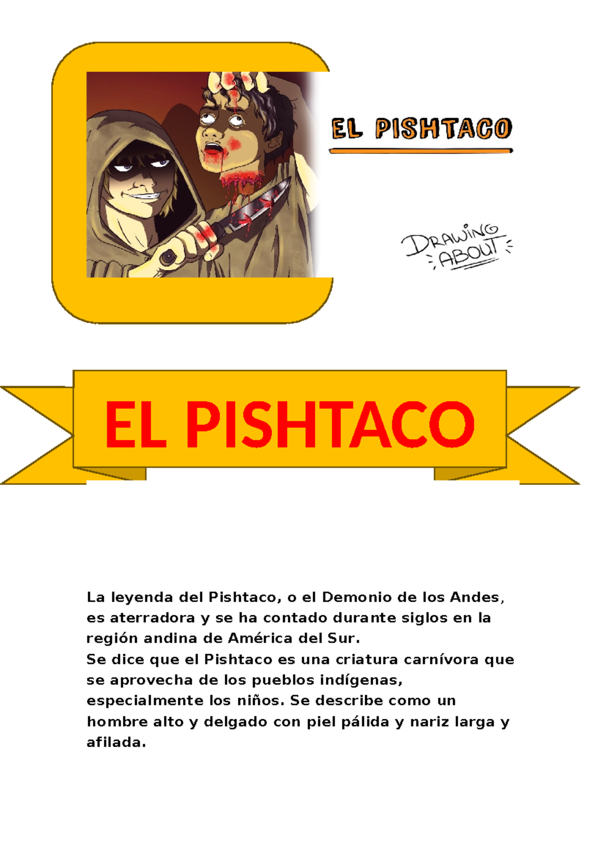 EL Pishtaco - tres pistaco leyenda - EL PISHTACO La leyenda del ...