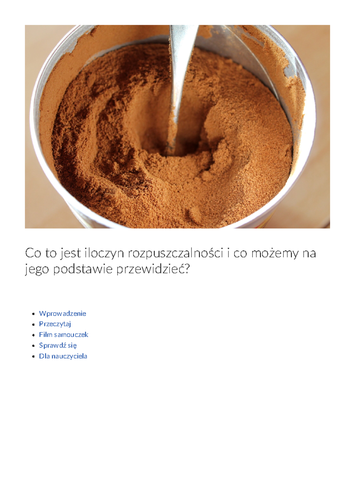 Co To Jest Iloczyn Rozpuszczalno O Ile W Przypadku Kawy Co To Jest Iloczyn Rozpuszczalno O Ile W Przypadku Kawy