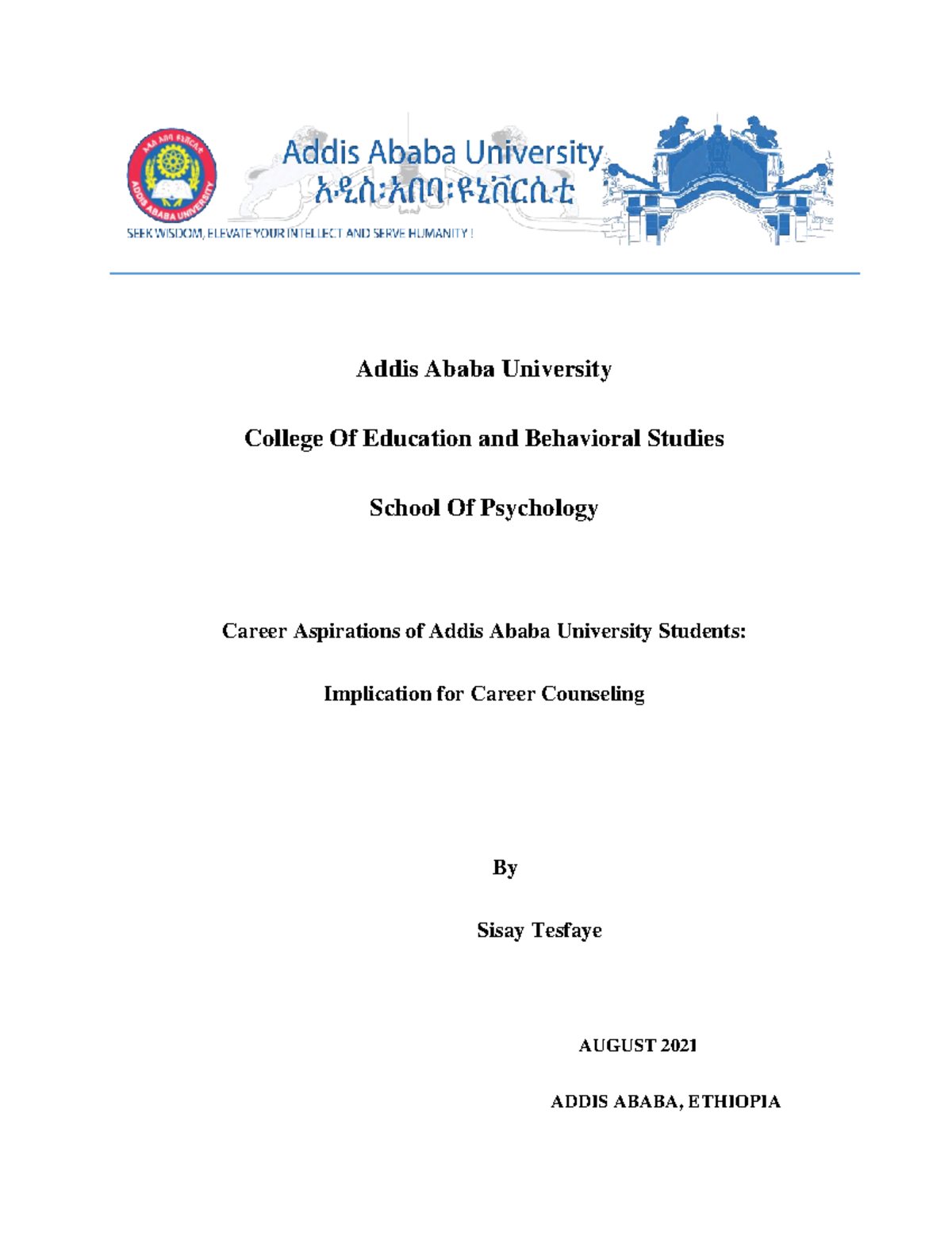 Sisay MA 2014 240924 202952 - Computer_Security - AAU - Studocu