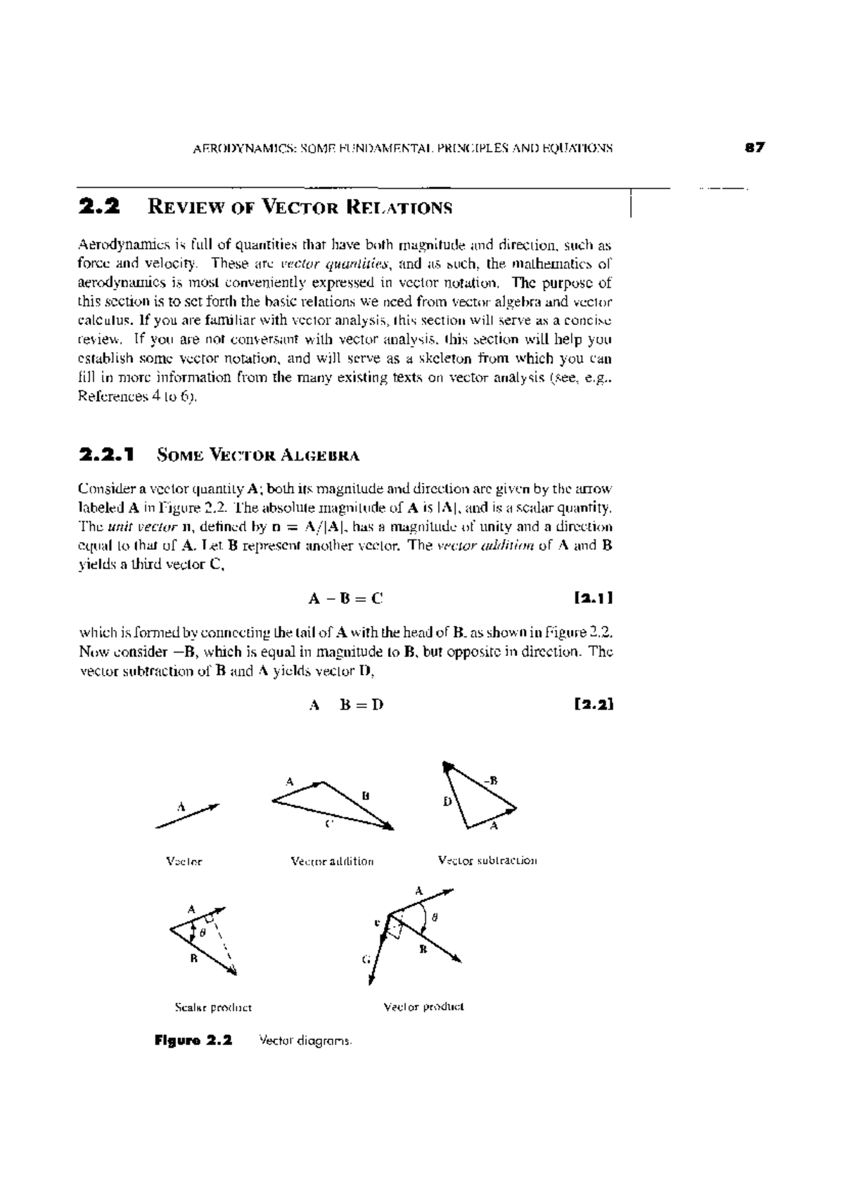 Anderson vector calculus review - Mecánica de Fluidos - Studocu
