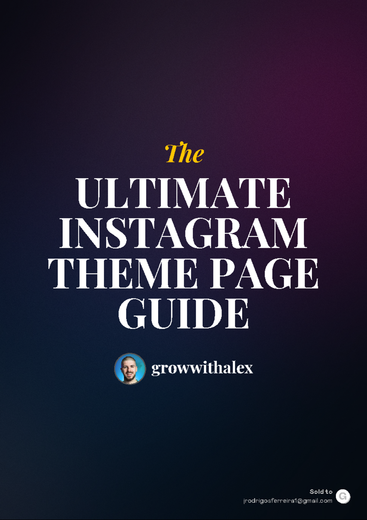 The Ultimate Instagram Theme Page Guide - ULTIMATE INSTAGRAM THEME PAGE GUIDE The - Studocu