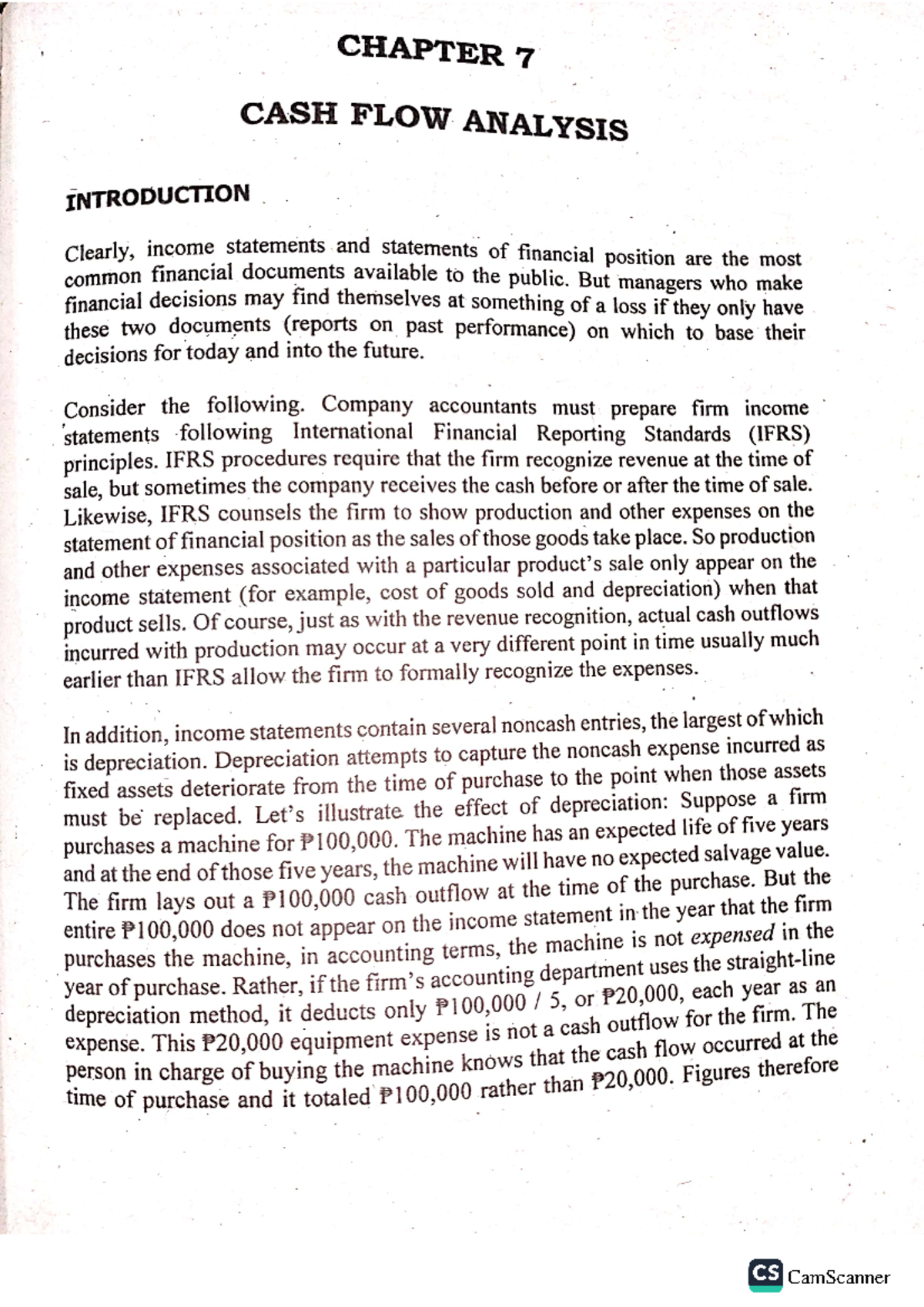 Chapter 7 - acc - Accountancy - Studocu