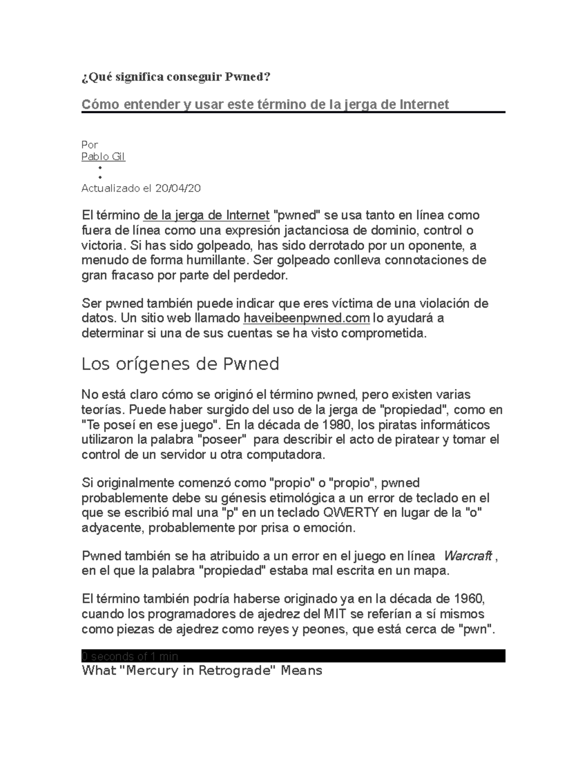 Qué significa conseguir Pwned - ¿Qué significa conseguir Pwned? Cómo ...