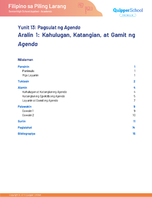 Pagsusuri NG TULA - Kay Selya ni Francisco Baltazar Kung pagsaulan kong ...