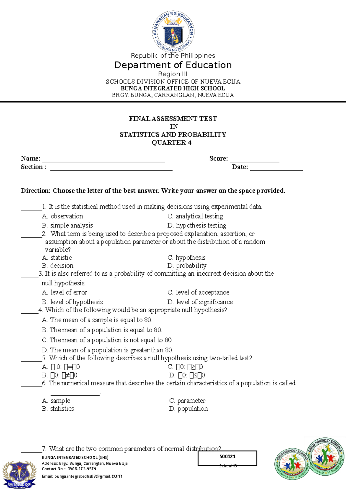 Stat-review - I hope you like it and also help others to persue their ...