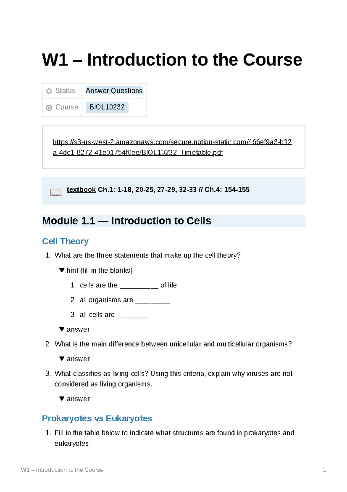 Wk1 Modules 1.1 and 1.2 Review Questions - W1 – Introduction to the ...