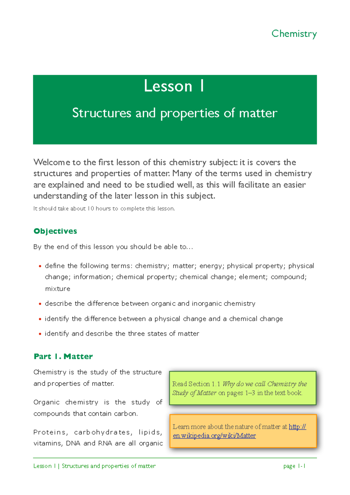 370047449 Chemistry Lesson 1 - Lesson 1 Structures and properties of ...