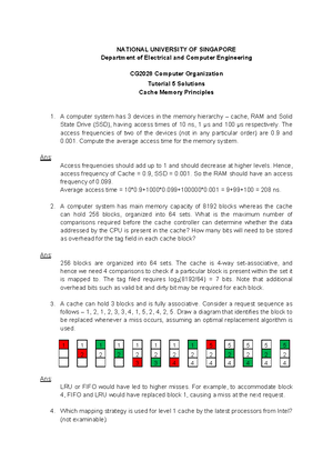 CG2028 Tutorial 1 Solns - National University of Singapore Dept of ...