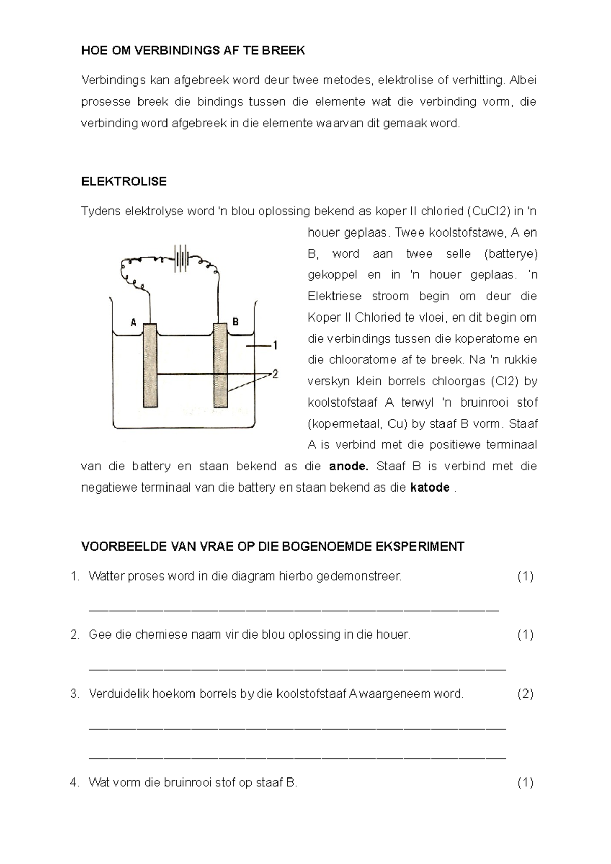 HOW TO Break DOWN Compounds AFR - HOE OM VERBINDINGS AF TE BREEK ...