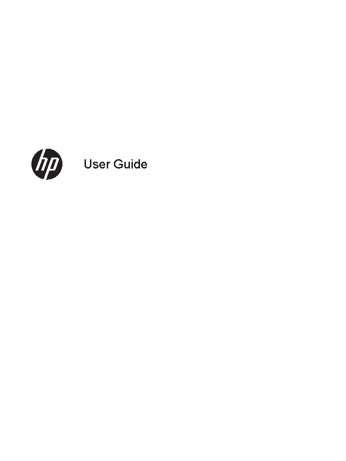 HP User Guide Manual - User Guide © Copyright 2012 Hewlett-Packard ...