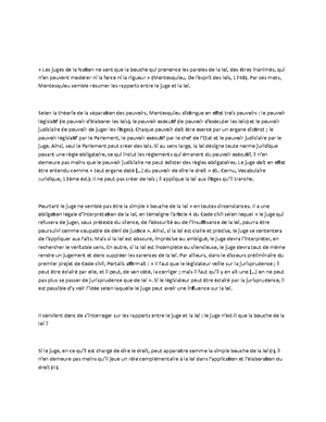 Sujet corrigé droit constitutionnel - Sujet corrigé : « Quel est le ...