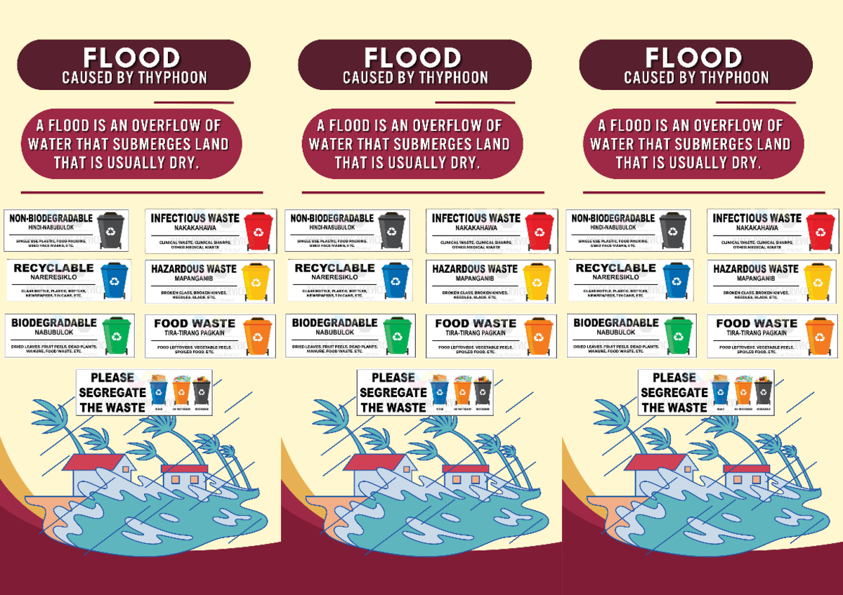Disaster Risk Reduction - FLOOD FLOOD FLOOD CAUSED BY THYPHOON CAUSED ...