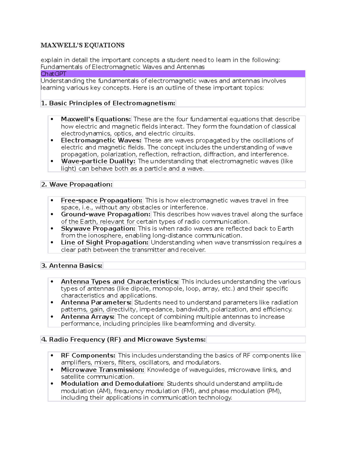 Maxwell - this is note from electromagnetic course - MAXWELL’S ...