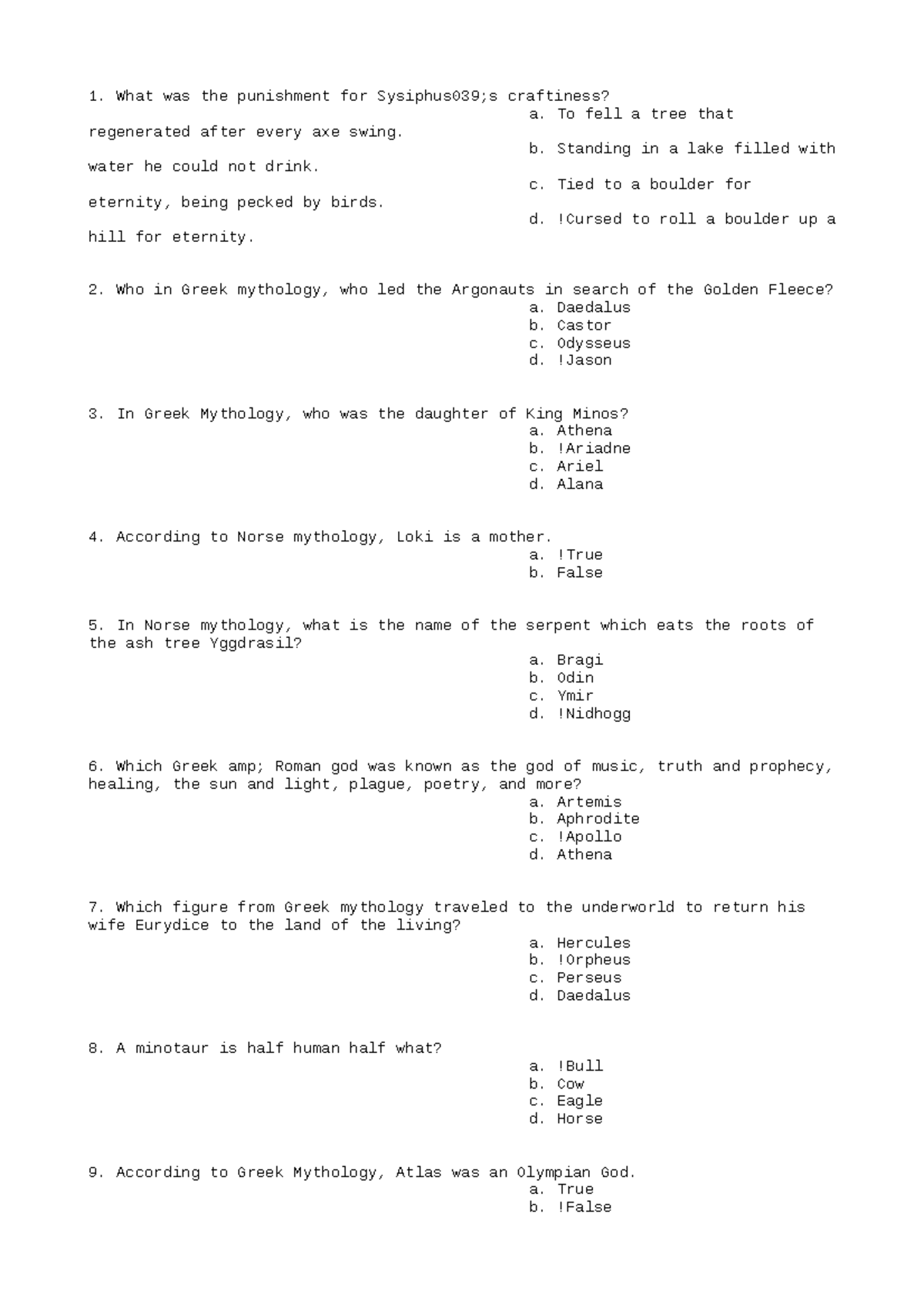 SCI625 lec notes 10 - Physical Science Chapter 2 Test Bank - What was ...