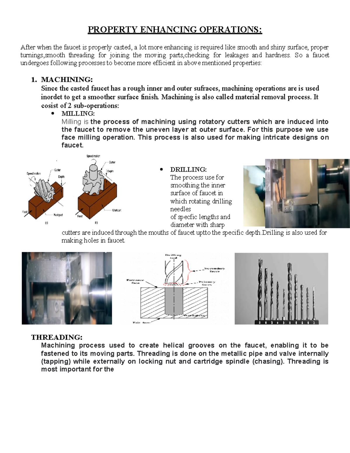 Property Enhancing Operations of Faucet - PROPERTY ENHANCING OPERATIONS ...
