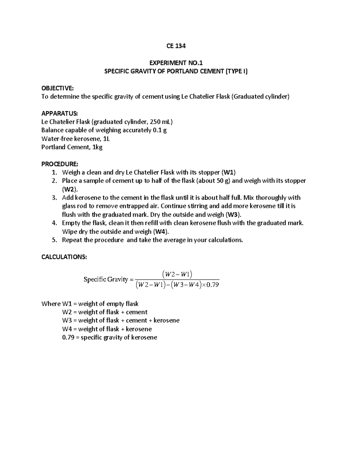 CEP 224 EXP 2-1 - Help students learn some Materials about Engineering ...