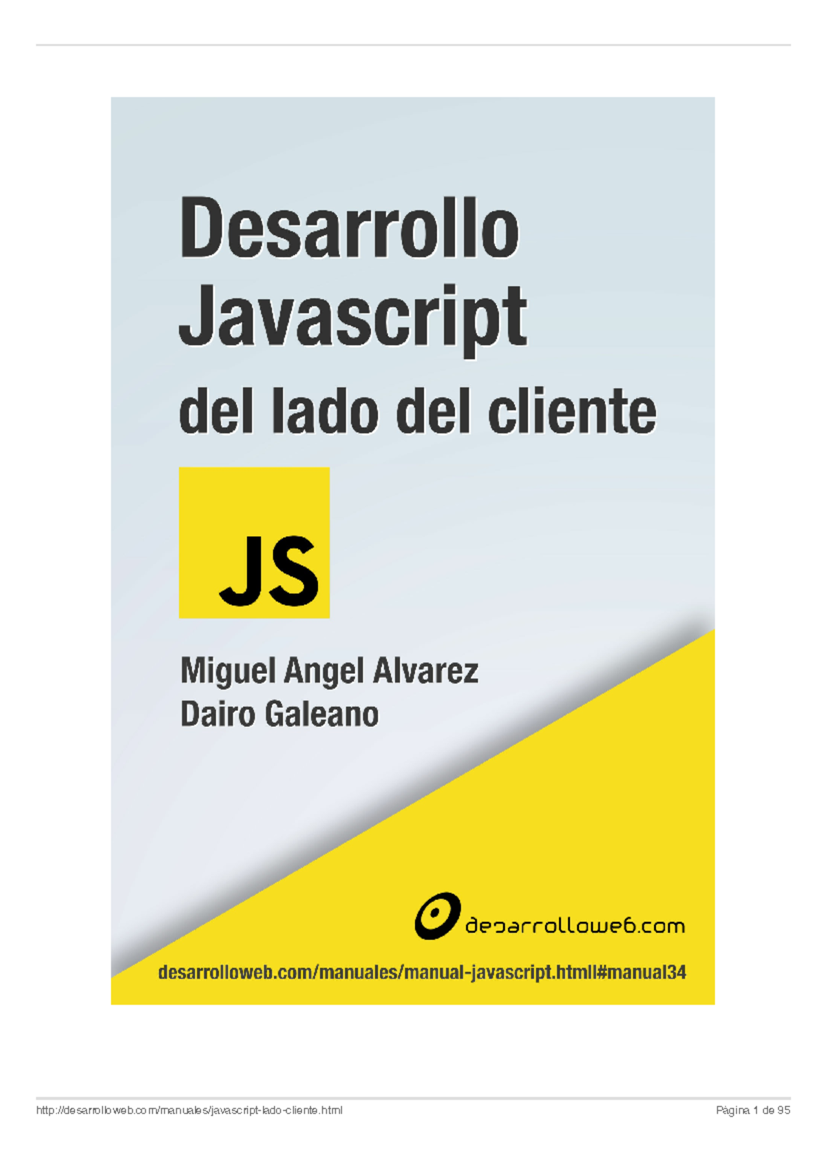 Desarrollo en javascript del lado del cliente - Introducción ...