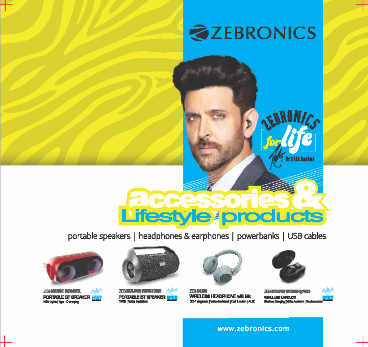 Telecom catalog - Bbnñnnmhgyybb - ZEBRONICS LEBRONICS forlife Hrithik Roshan accessories ...