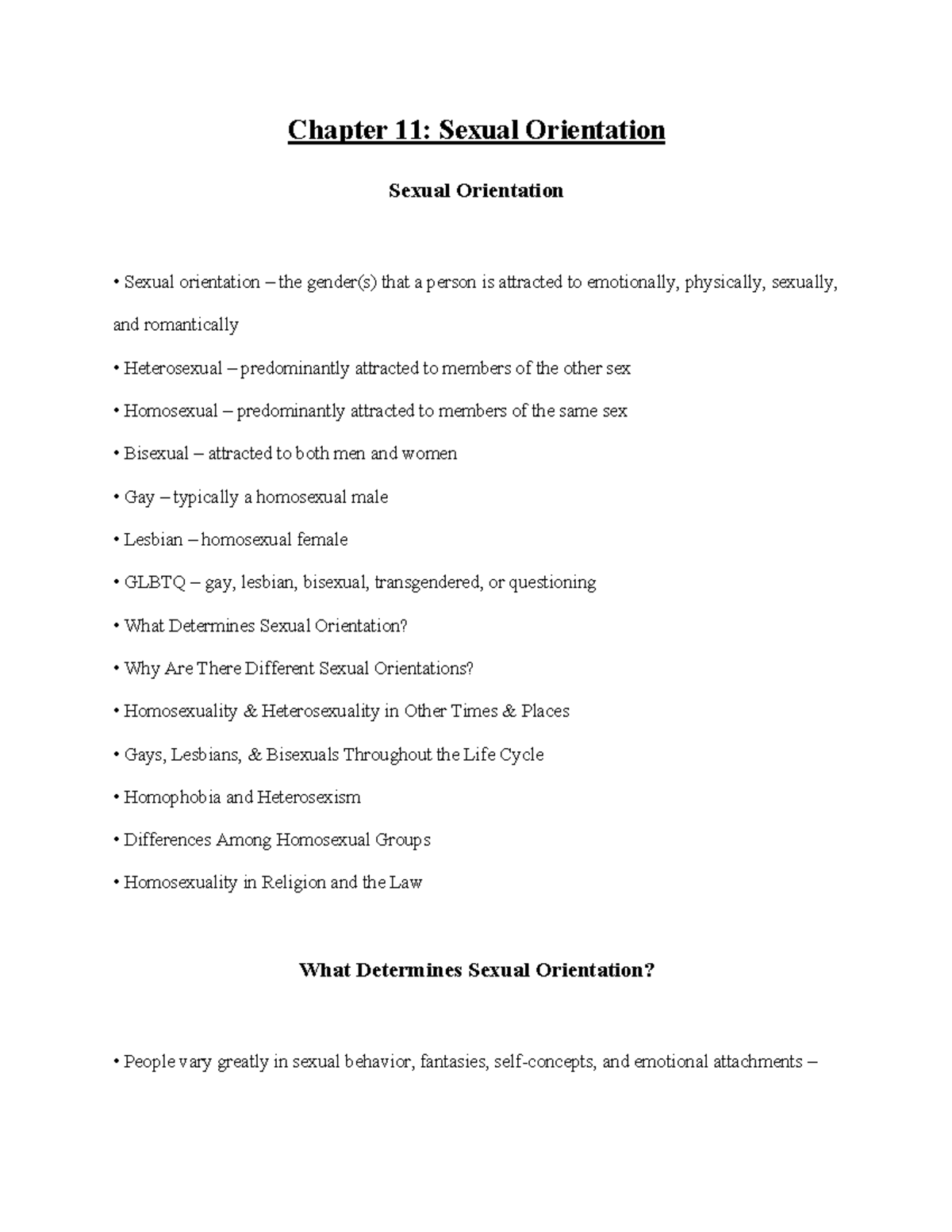 Human Sex Ch11 Notes Everything You Will Need To Know In Detail For The Entire Chapter