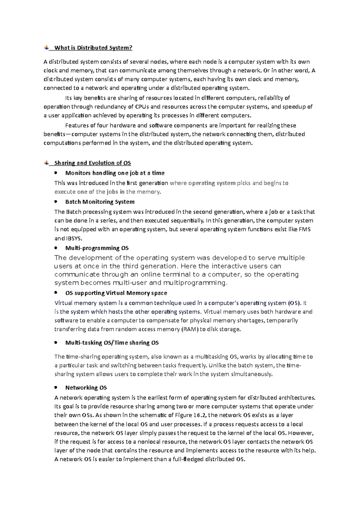 What is Distributed System - Or in other word, A distributed system ...